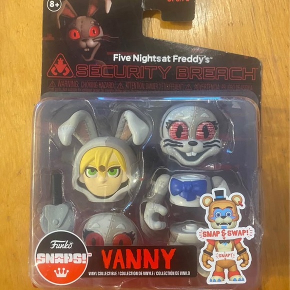 Funko | Toys | Funko Snaps Vanny Figure Set Gray And Red | Poshmark